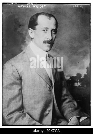 Wilbur and Orville Wright, credited with inventing and building the ...