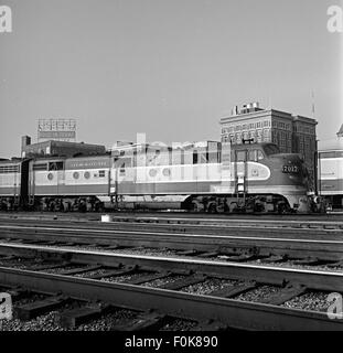 Missouri Pacific Diesel Electric Passenger Locomotive No. 389, part of ...