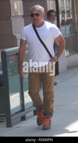 Dog trainer Cesar Millan goes shopping in Beverly Hills Featuring ...