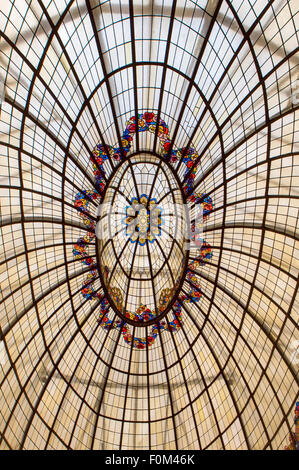 Old building facade and dome. Bilbao, Spain Stock Photo - Alamy