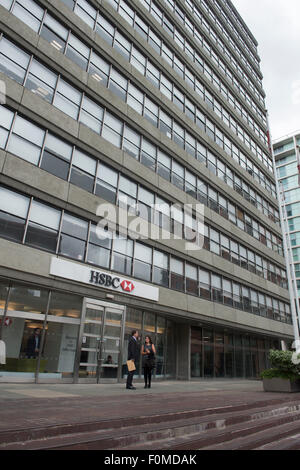 HSBC building on Silver Street Head in Sheffield Thousnds of job cuts ...