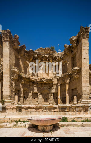 Nymphaeum, Jerash, Jordan Stock Photo - Alamy