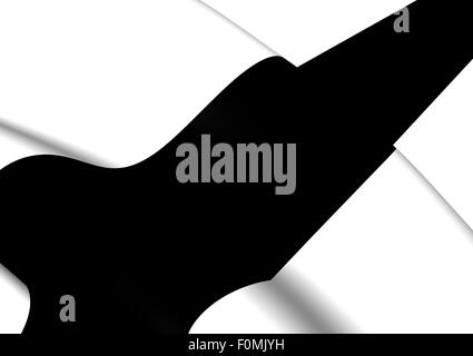 3D Flag of the Delft, Netherlands Stock Photo - Alamy