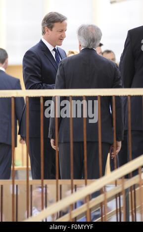 EXPO 2015 Milan Featuring: Matteo Renzi, David Cameron Where: Milano ...