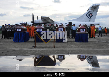 Jayapura, Indonesia. 19th Aug, 2015. Members of Search and Rescue Stock ...