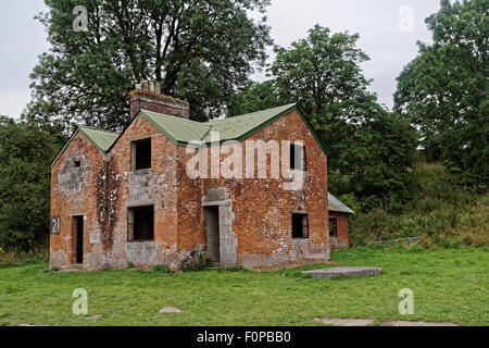 Farm buildings at Imber Stock Photo - Alamy
