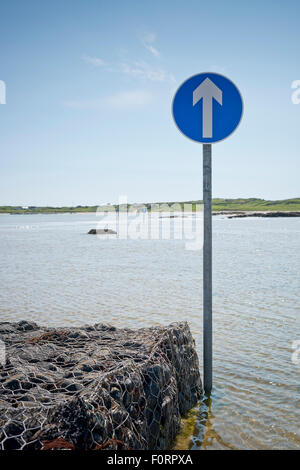 The Beach Road to Omey Island, County Galway, Ireland Stock Photo - Alamy