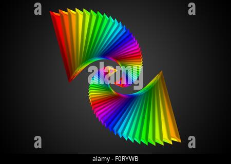 Design composed of light and fractal elements Stock Photo - Alamy