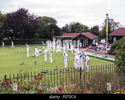Whitstable Bowling club Stock Photo - Alamy