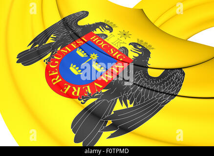 Flag of Lima, capital city of Peru. 3d rendering Stock Photo - Alamy