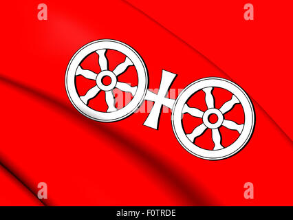 Flag of Mainz Stock Photo - Alamy