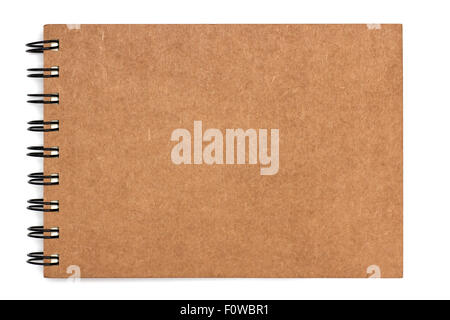recycled paper notebook front cover Stock Photo - Alamy