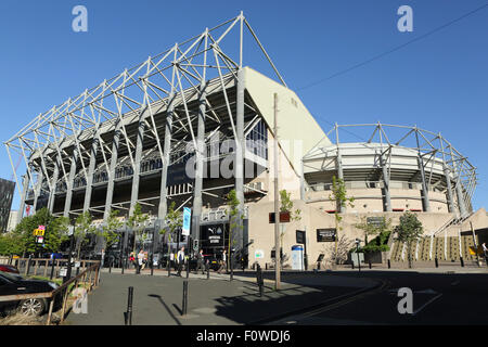 The Gallowgate Stand at St James Park, home of Newcastle United Stock ...