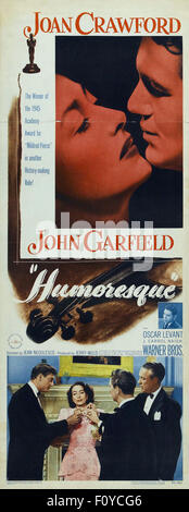 Humoresque (1946) - Movie Poster Stock Photo - Alamy