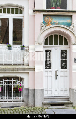 Art Deco house in Brussels, Belgium Stock Photo - Alamy