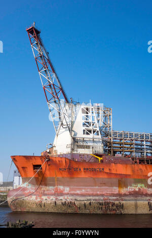 North Sea Producer offshore oil production system used in the ...