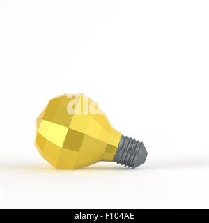 Info icon. Yellow Gold Info symbol on golden podium. 3D rendered Social ...