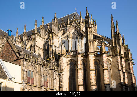 The Cathedral of Saint Martin Utrecht Dom Church Netherlands Stock ...