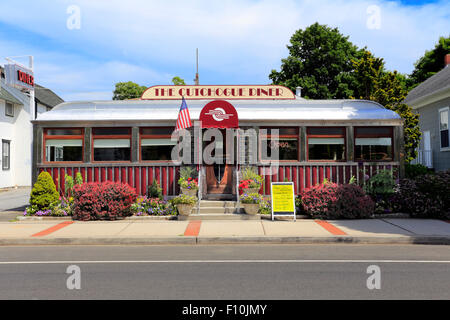 Old fashioned diner Long Island New York Stock Photo - Alamy