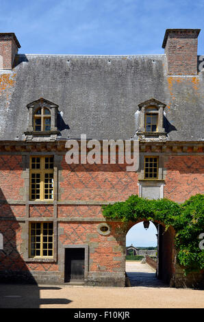 Chateau de Carrouges, built in 1711, is a historic French castle ...