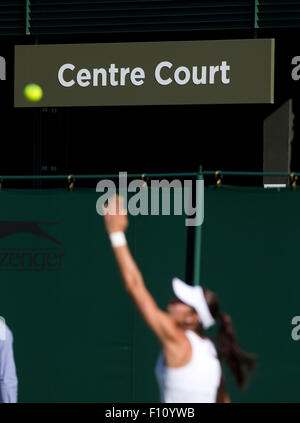 Centre Court sign at Wimbledon Stock Photo - Alamy