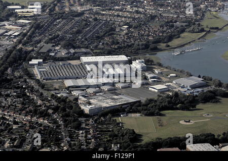 AJAXNETPHOTO. 2011. FAREHAM, ENGLAND. - AERIAL VIEW - FAREHAM REACH ...