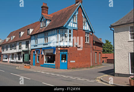 High Street, Needham Market, Suffolk, England, United Kingdom Stock ...