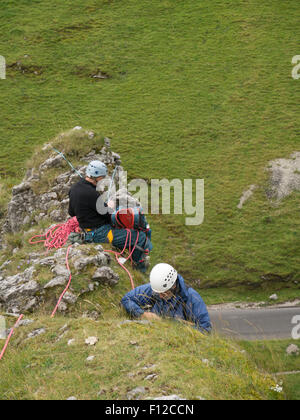 Elbow Ridge is a rock climb in Winnats Pass,close to Castleton in the ...