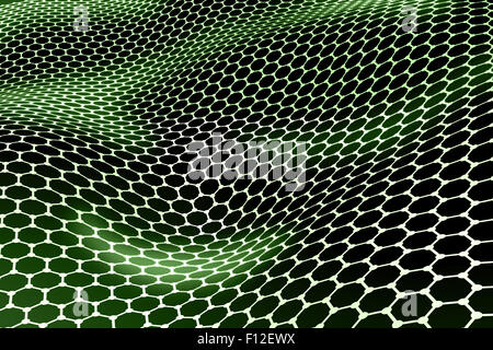 Graphene hexagon array pattern texture honeycomb Stock Photo - Alamy