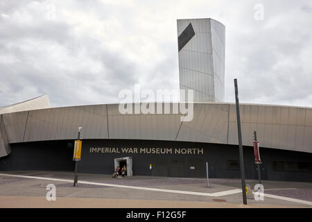 imperial war museum north iwm Manchester uk Stock Photo - Alamy