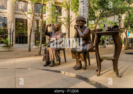 The Famous Five statue aka the "Women are Persons" monument, Calgary ...