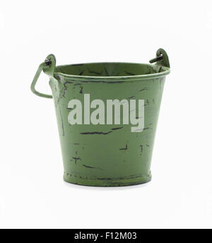 The empty bucket isolated on white background. The empty bucket Stock ...