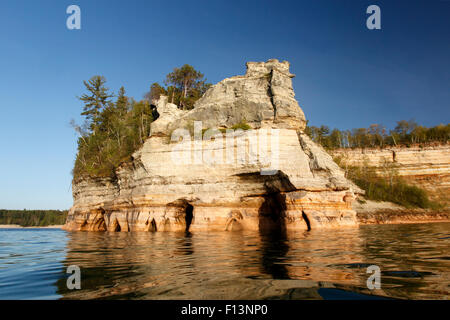 Miners Castle, Lake Superior, Pictured Rocks National Lakeshore ...