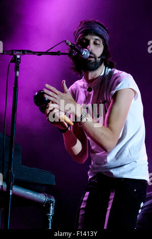 Kasabian plays V Festival Hylands Park on 22/08/2015 at Hylands Park ...