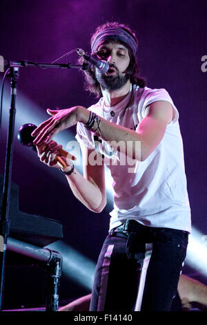 Kasabian plays V Festival Hylands Park on 22/08/2015 at Hylands Park ...