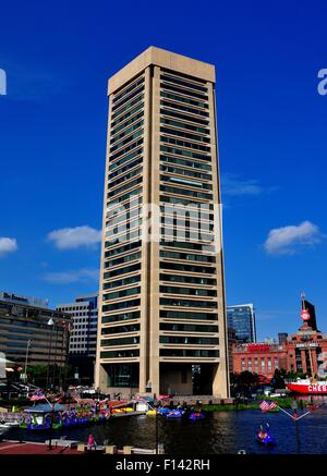 The Baltimore World Trade Center, designed by Pei Cobb Freed & Partners ...