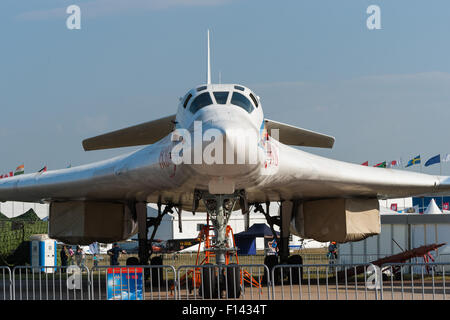 A Tupolev TU-4 heavy bomber on display in the Monino aeronautical ...