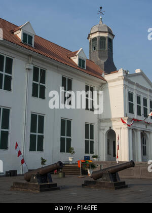 Old Kota (ex-Batavia) old part of town in Jakarta, Indonesia Stock ...