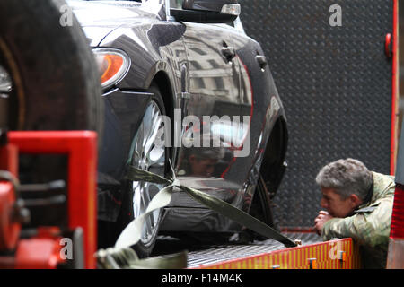 Tom Cruise filming scenes in London 2013 Stock Photo - Alamy