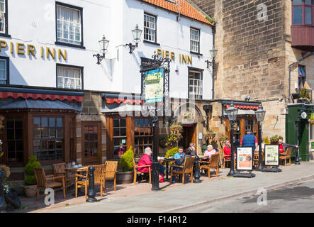 WHITBY PUB PUBLIC HOUSE INN RESTAURANT OLD SMUGGLE SMUGGLER Stock Photo ...