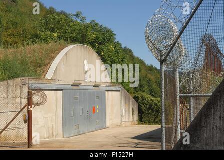 Italy, Camp Ederle US Army base in Vicenza, ammunition warehouse ASP ...