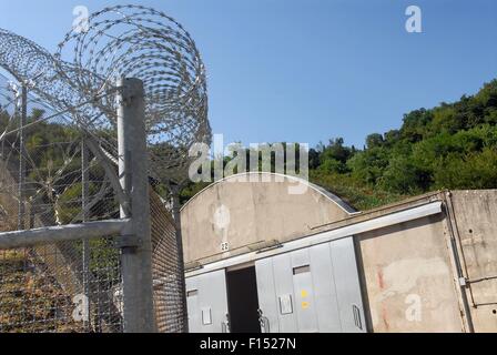 Italy, Camp Ederle US Army base in Vicenza, ammunition warehouse ASP ...