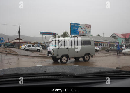 UAZ-452 Russian off road vans, produced at the Ulyanovsk Automobile ...