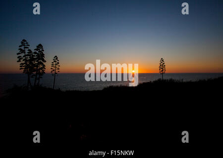 Anzio, Rome, Italy, 27th Aug, 2015. Sunset in Anzio, close to Rome ...