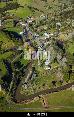 Puhoi and Puhoi River Auckland Region, North Island, New Zealand ...