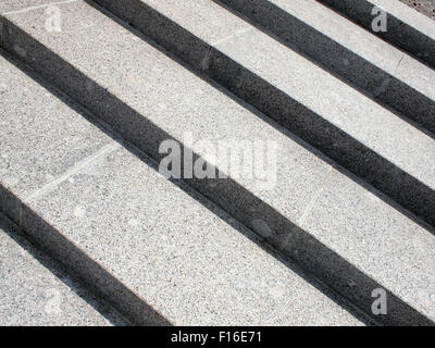 Overhead view of gray steps Stock Photo - Alamy