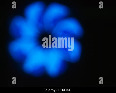 Closeup image of colorful glowing neon display in the casino or lottery ...