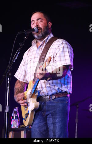 American country singer Aaron Lewis performs at the Valley Forge Music ...