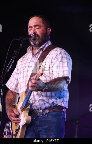 American country singer Aaron Lewis performs at the Valley Forge Music ...