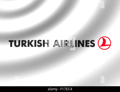 Turkish Airlines logo icon flag symbol emblem sign Stock Photo - Alamy